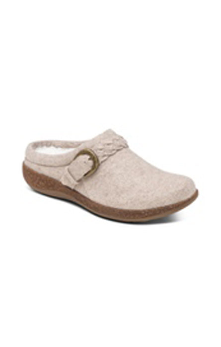 Aetrex-Libby Wool-Oatmeal – Lucky Shoes