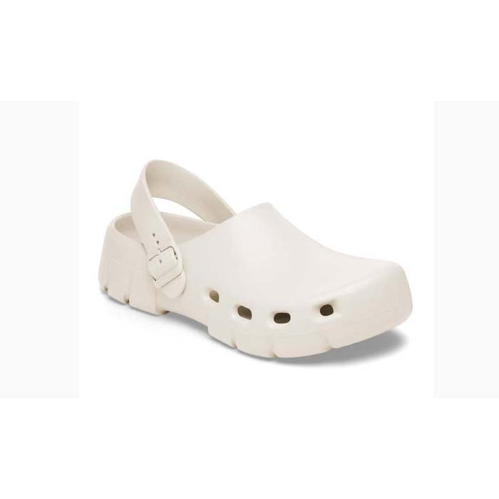 Womens Birkenstock Birki Flow in Eggshell – Lucky Shoes