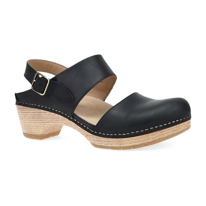 Womens Dansko Lucia in Black – Lucky Shoes