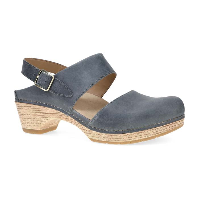 Womens Dansko Lucia in Denim – Lucky Shoes