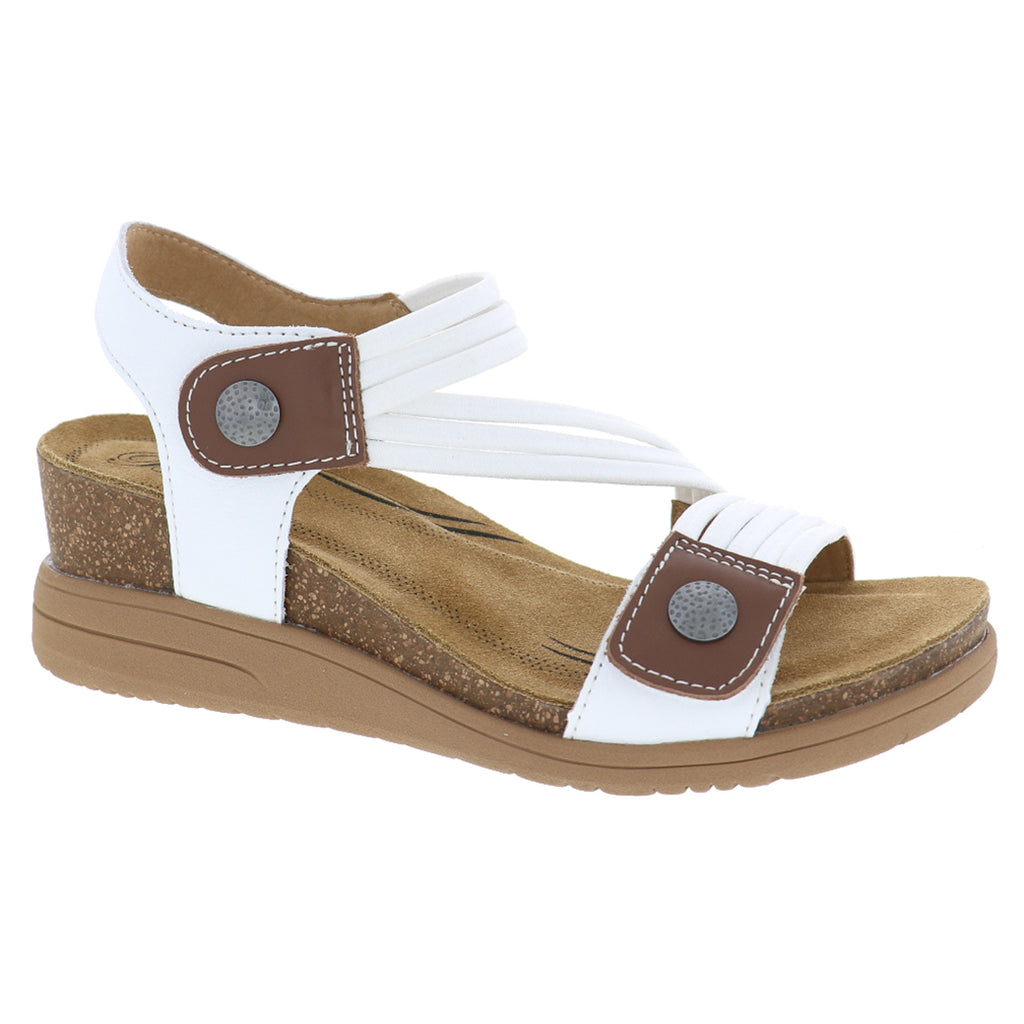 Womens Biza Saint in White Multi – Lucky Shoes
