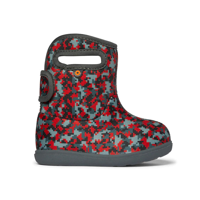 Infant Boy Bogs Baby Bogs II Digital Maze in Dark Grey Multi – Lucky Shoes
