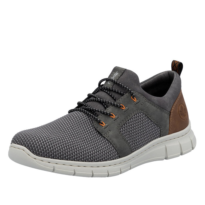 Mens Rieker Timo 96 in Stein/Smoke/Mandel – Lucky Shoes