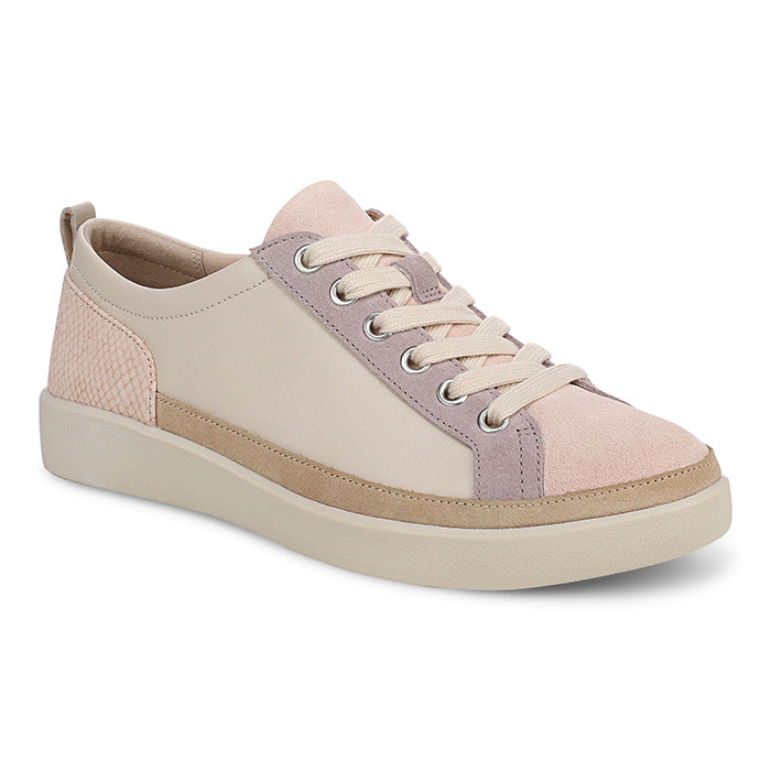 Womens Vionic Winny Lace Up Sneaker in Parchment/Cameo Rose – Lucky Shoes