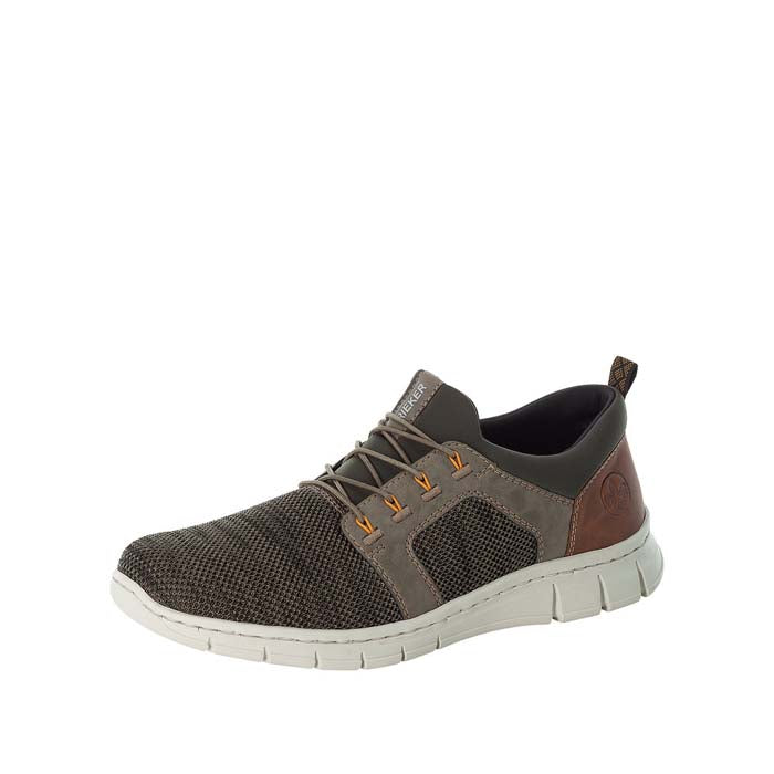 Mens Rieker Timo 96 in Moos/Olive/Mandel – Lucky Shoes